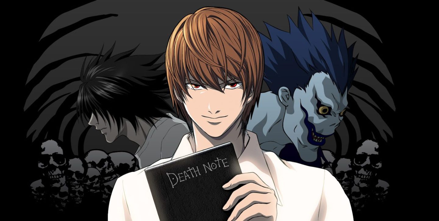 Mangá e anime: Death Note – Tsugumi Ohba e Takeshi Obata – Namanita